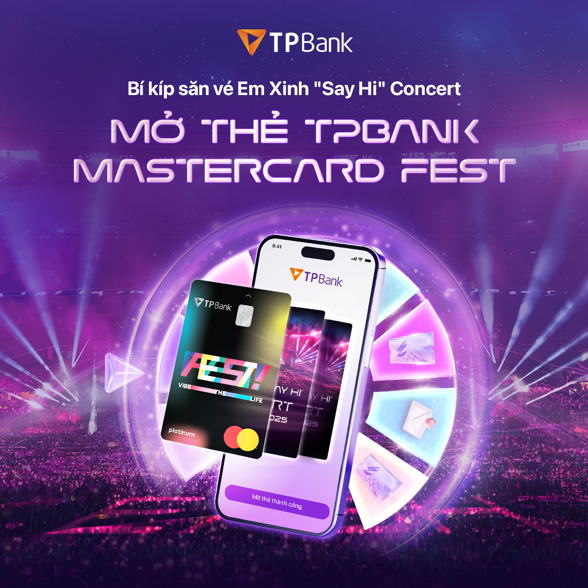 TPBank Mastercard FEST – Tấm thẻ thông hành tới thế giới giải trí đỉnh cao