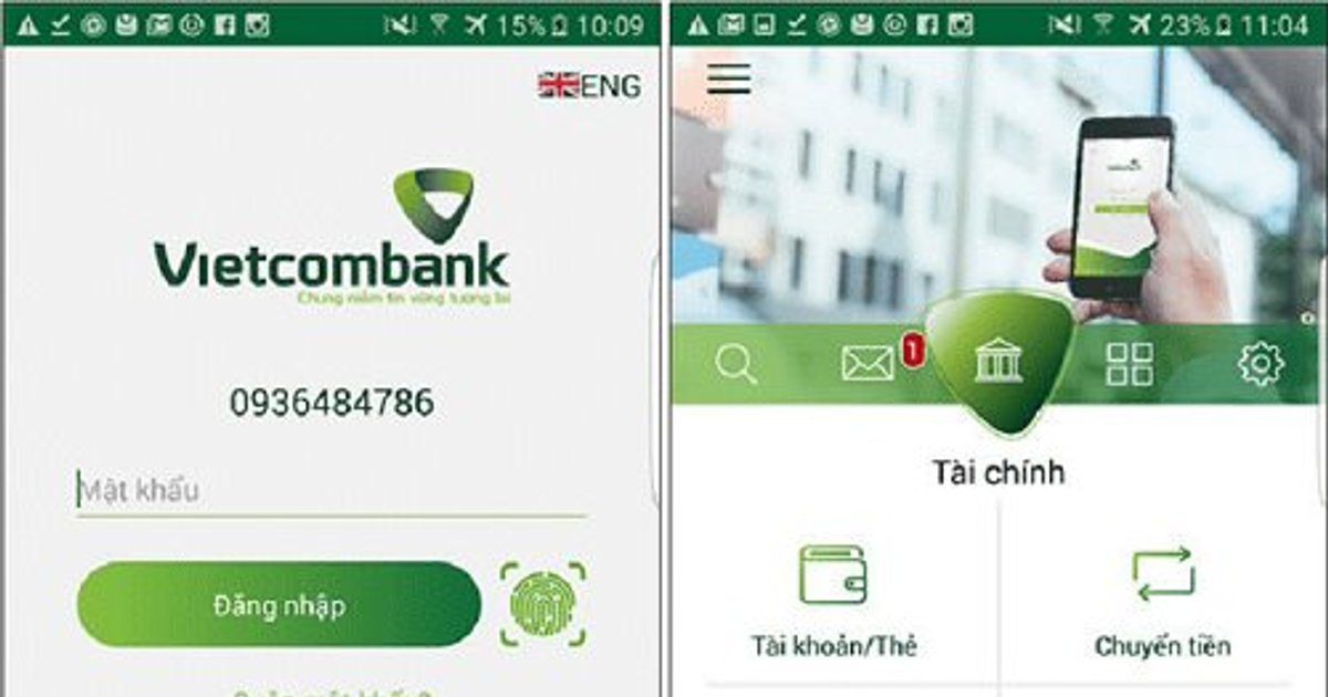 Vietcombank điều chỉnh tính năng chuyển tiền từ thiện đối với ứng dụng ...