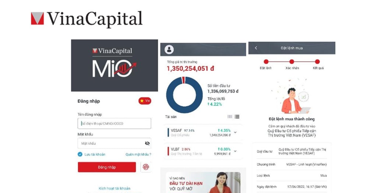 VinaCapital điều chỉnh tên các quỹ mở và ra mắt ứng dụng VinaCapital ...
