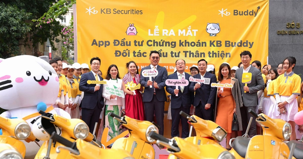 Chứng khoán KB Việt Nam ra mắt ứng dụng đầu tư chứng khoán KB Buddy ...