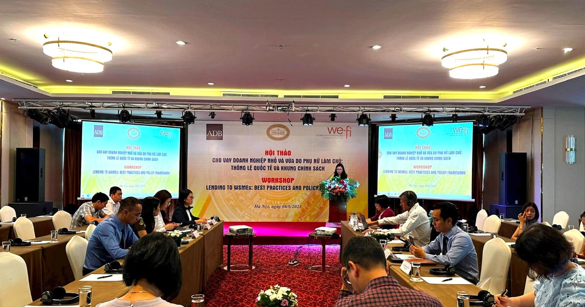 Hỗ trợ, tháo gỡ khó khăn cho các SME do phụ nữ làm chủ trong việc tiếp ...