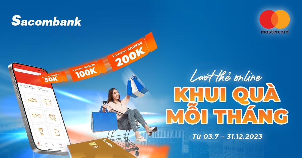 Săn e-voucher Shopee khi chi tiêu trực tuyến qua thẻ thanh toán ...