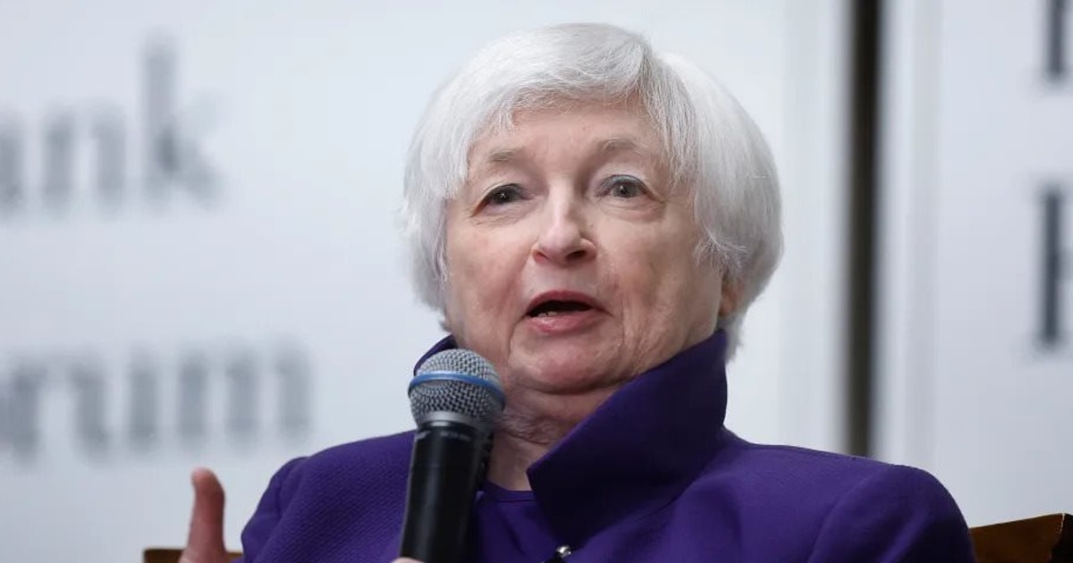 Bộ trưởng Tài chính Janet Yellen cố gắng xoa dịu thị trường trong bối ...