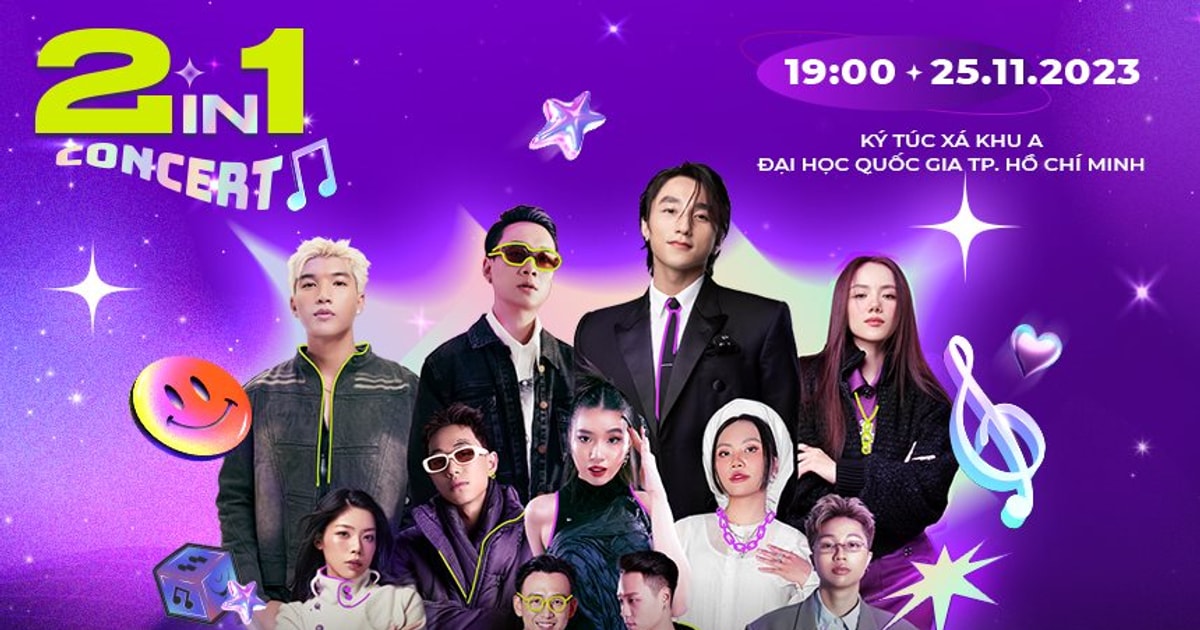 Nhạc hội TPBank 2in1 Concert: Dàn nghệ sĩ đình đám cùng bạn trọn trải ...