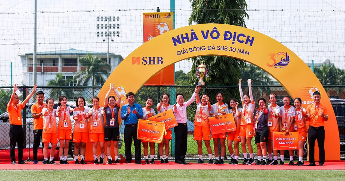 SHB Sport - giải bóng đá kỷ niệm 30 năm thành lập SHB với quy mô ấn ...