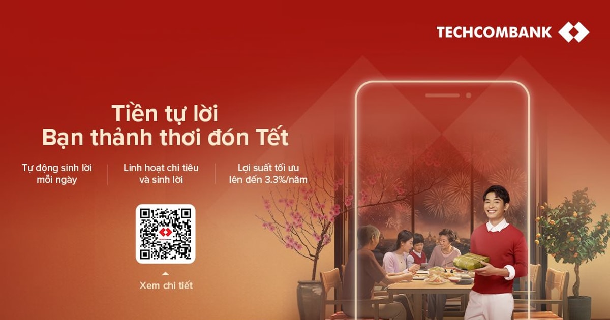 Techcombank ra mắt tính năng mới: Bật để “tiền tự sinh lời”