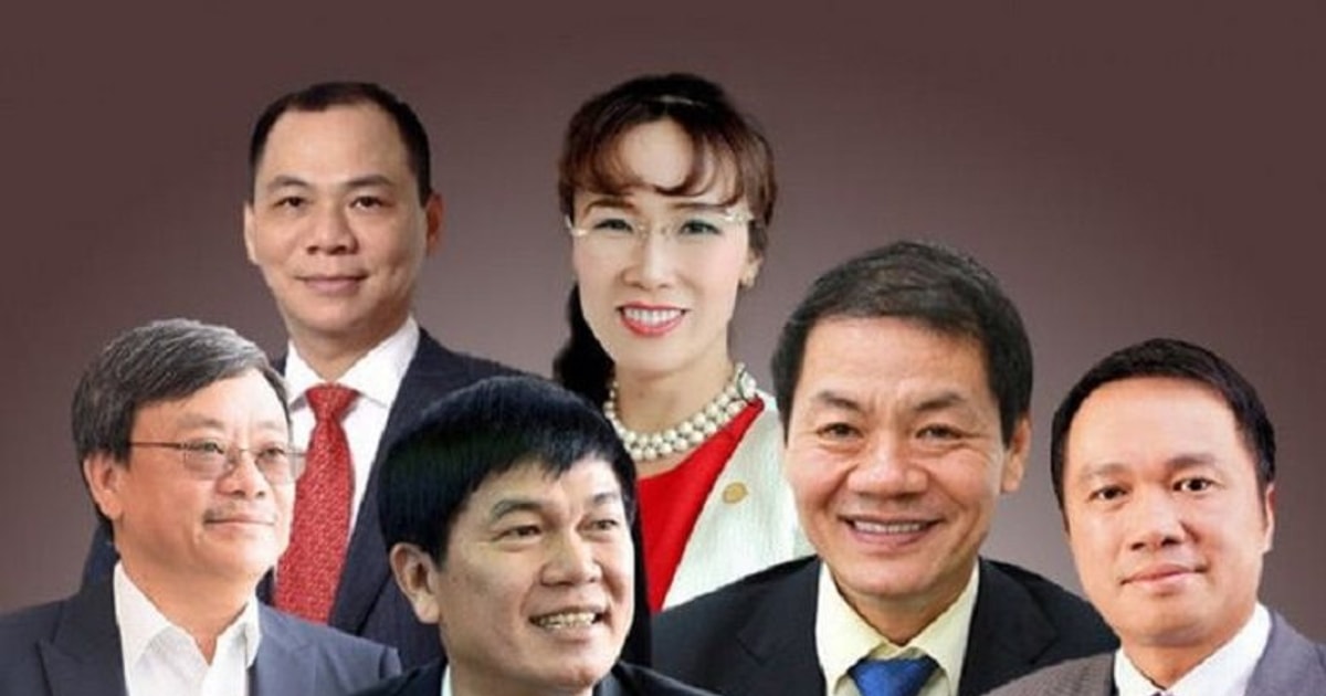 6 doanh nhân Việt Nam có tên trong danh sách tỷ phú thế giới