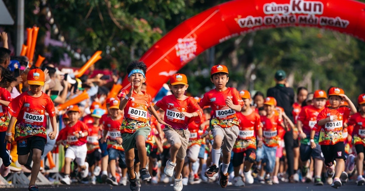Bùng nổ đường đua KUN Happy Run Cần Thơ