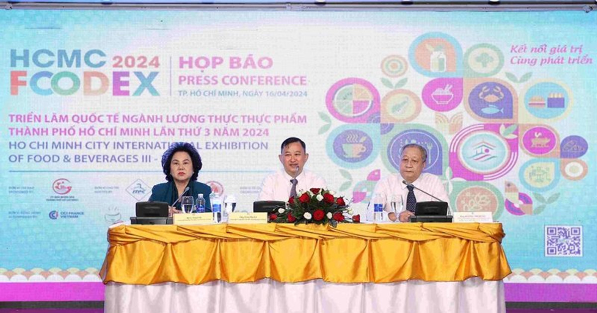 HCMC FOODEX 2024 hướng đến mục tiêu “Kết nối giá trị cùng phát triển ...