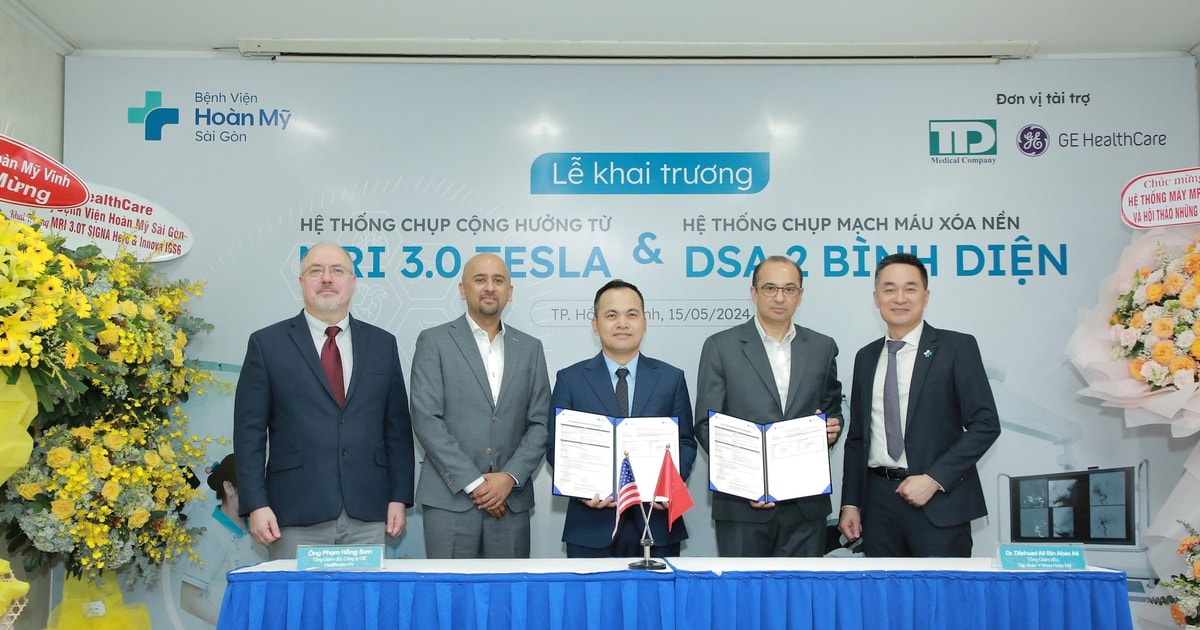 GE HealthCare hợp tác với Bệnh viện Hoàn Mỹ Sài Gòn nâng cao tiêu chuẩn ...
