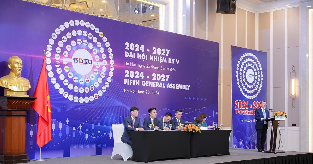 VBMA tổ chức thành công Đại hội nhiệm kỳ V giai đoạn 2024-2027