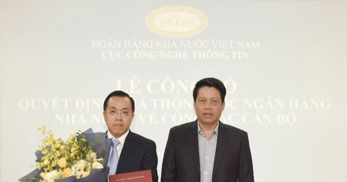 Ông Lê Hoàng Chính Quang được giao quyền Cục trưởng Cục Công nghệ thông tin, Ngân hàng Nhà nước