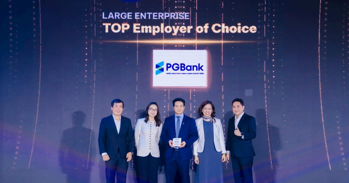 CareerViet vinh danh PGBank là “Nhà tuyển dụng yêu thích”