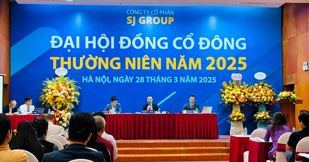 ĐHĐCĐ SJ Group: Mục tiêu lợi nhuận tăng gấp đôi, nâng vốn lên 2.975 tỷ đồng