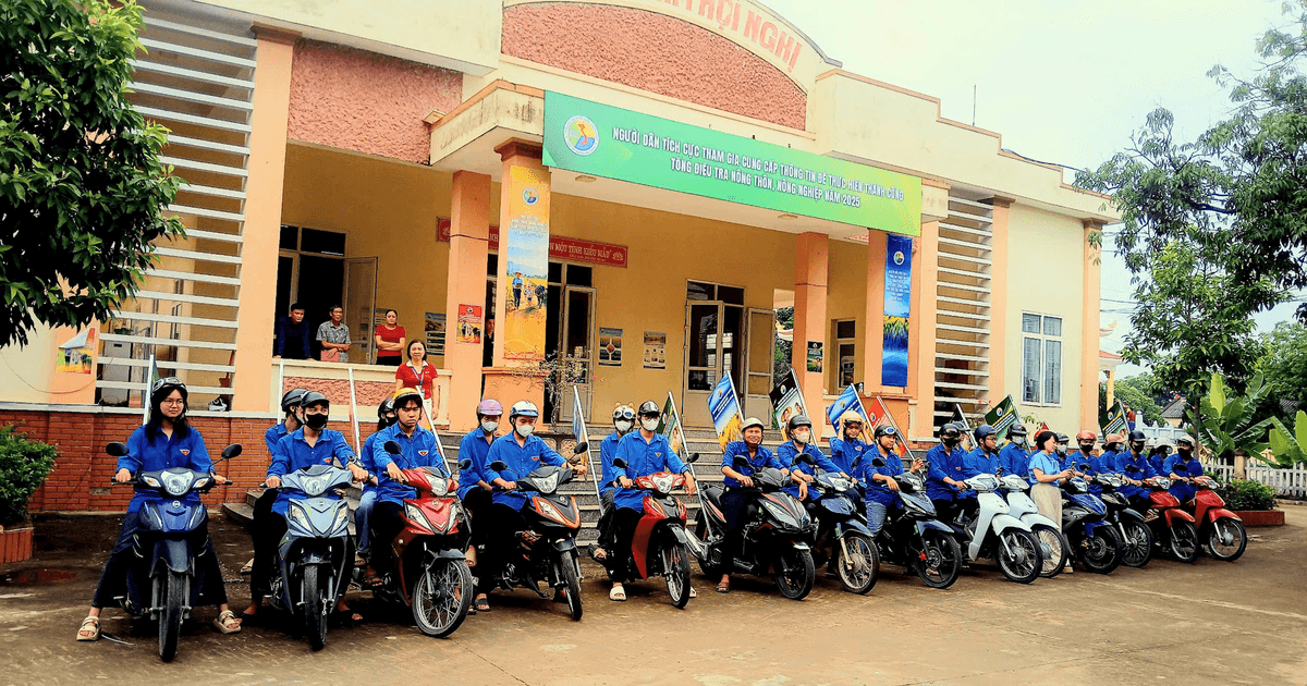 Ra quân tổng điều tra nông thôn, nông nghiệp năm 2025