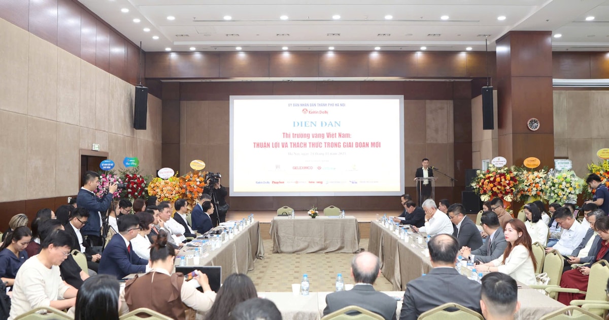 Thị trường vàng trước giai đoạn tái cấu trúc: Cơ hội và những đòi hỏi ...