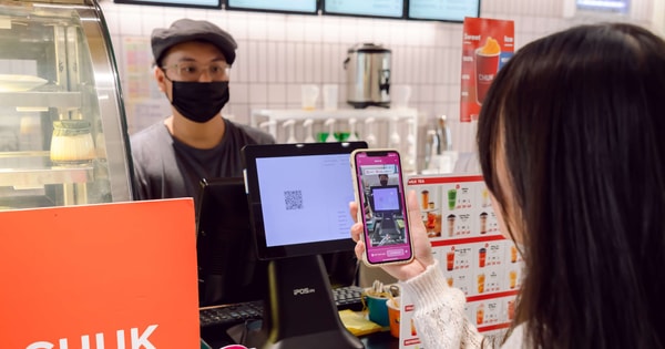 Thanh toán, chuyển trả bằng mã QR trên MoMo có cơ hội trúng kim cương ...