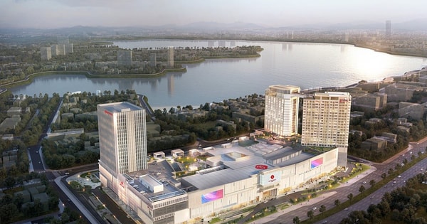 Lotte Mall West Lake Hà Nội chính thức đi vào hoạt động